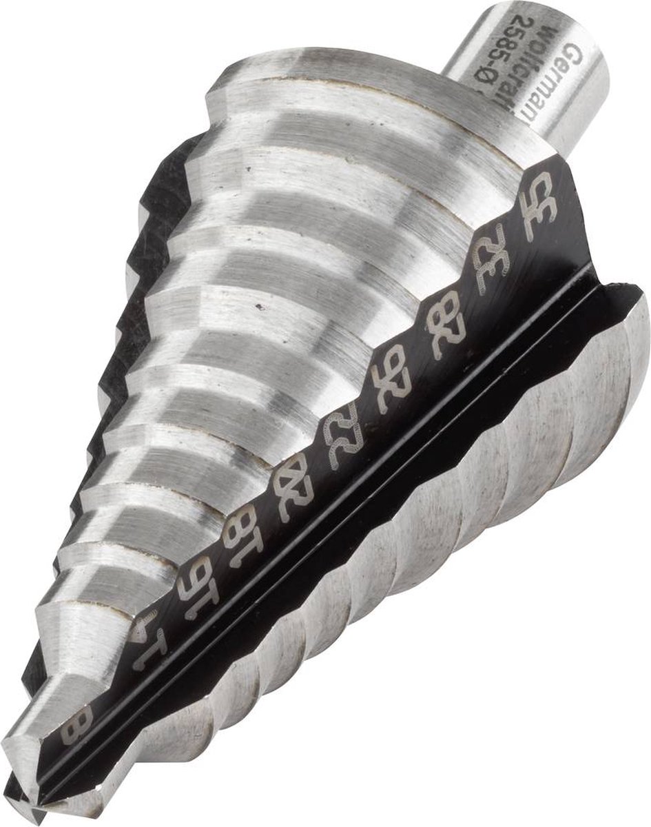 wolfcraft - Stappenboor - Trappenboor - Getrapte boor HSS - 2585000 | bol