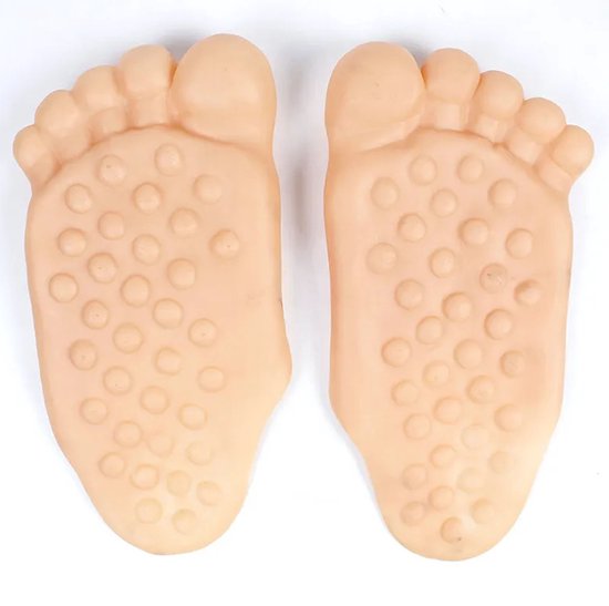Grappige slippers - Anti stress zool voor voeten - One size ...