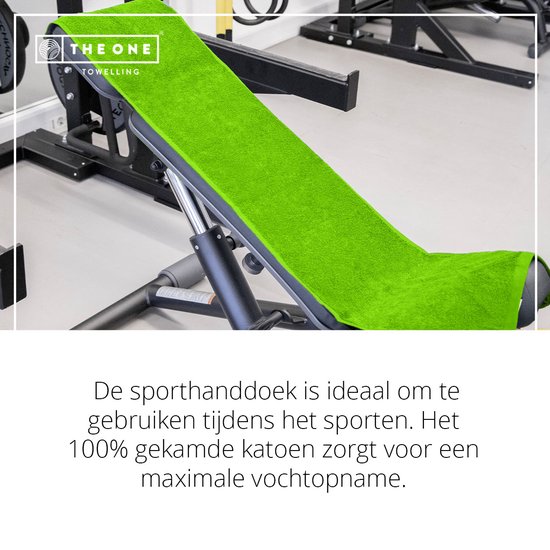 The One Towelling Sporthanddoek - Fitness handdoek - 100% Gekamd katoen ...