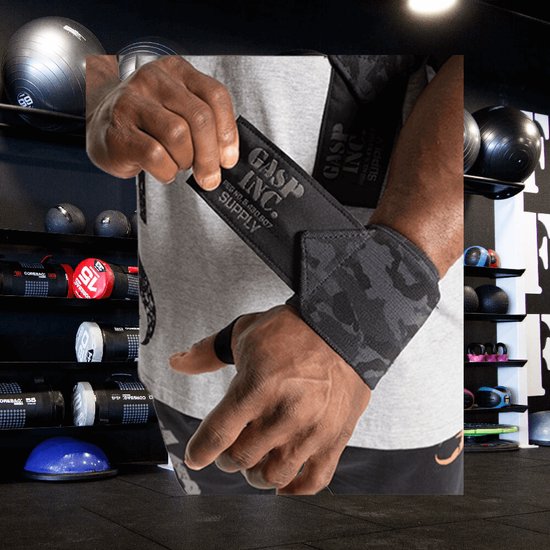 HD Wrist Wraps 24 inch Dark Camo | bol