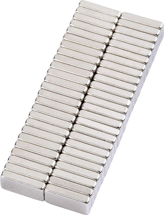 N35 Neodym Vierkante Magneten (50 Stuks) | 10x5x2mm Supersterke ...