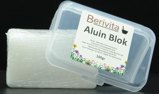 Aluinblok 100gr - 100% Puur Aluin met bakje | bol
