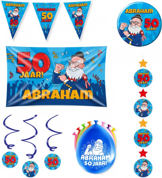 Abraham Cartoon Versiering pakket - M | bol
