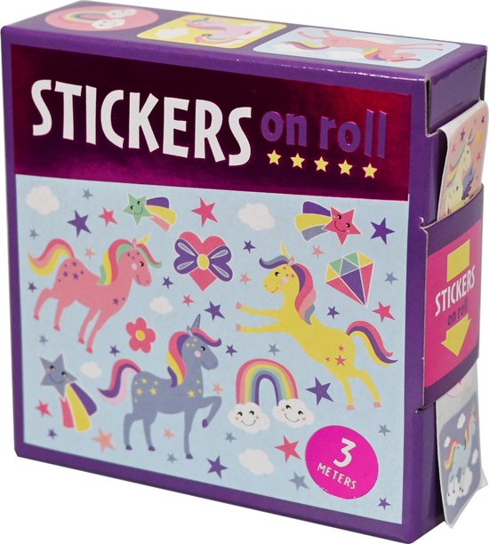 Stickers op rol Unicorn | bol