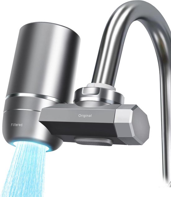 Water Filter Drinking Water with Blue Light, Water Filter Tap ...