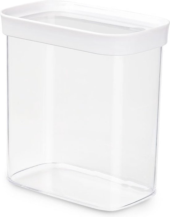 EMSA Optima, Container, Rechthoekig, 1,6 l, Transparant, Wit ...