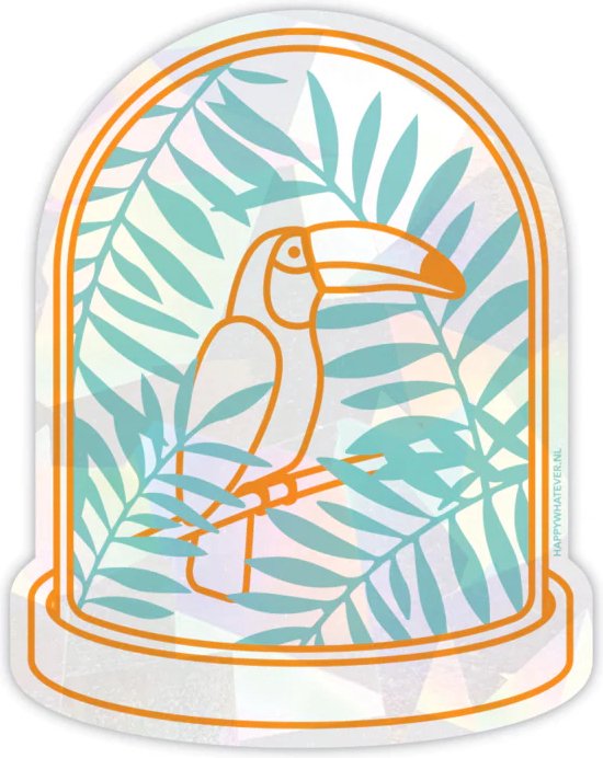 Happy Windows - Tukan - Raamsticker | bol