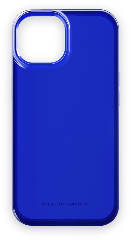 iDeal of Sweden Clear Case iPhone 15 Cobalt Blue | bol
