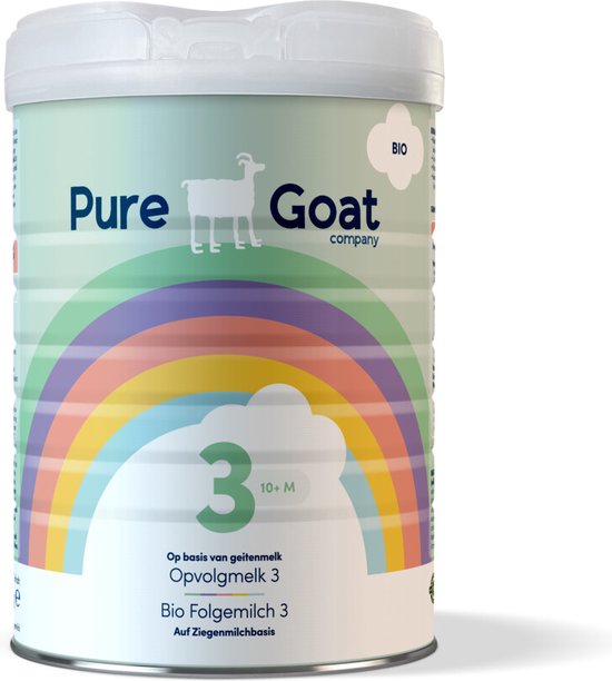 Pure Goat Geitenmelk 3 Opvolgmelk - 2 x 800 gr - Voordeelverpakking | bol