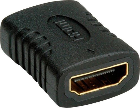 Value 12.99.3151 Adapter [1x HDMI-bus - 1x HDMI-bus] Zwart | bol