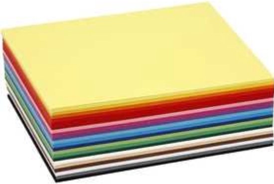 Karton - Hobbykarton - 20 Verschillende Kleuren - DIY - Kaarten Maken ...
