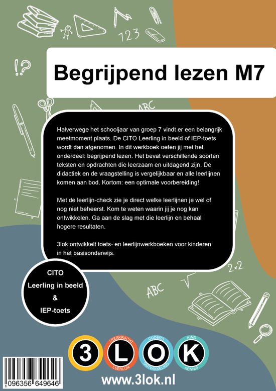 Begrijpend lezen - groep 7 - M7 - CITO - Leerling in beeld - IEP - toets - oefenen -... | bol