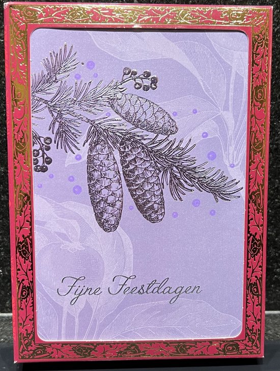 32 kerstkaarten - Paperclip - Luxe Kaarten met Envelop - Prettige ...