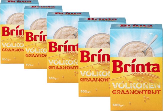 Brinta - Volkoren graanontbijt - 5x 500g | bol