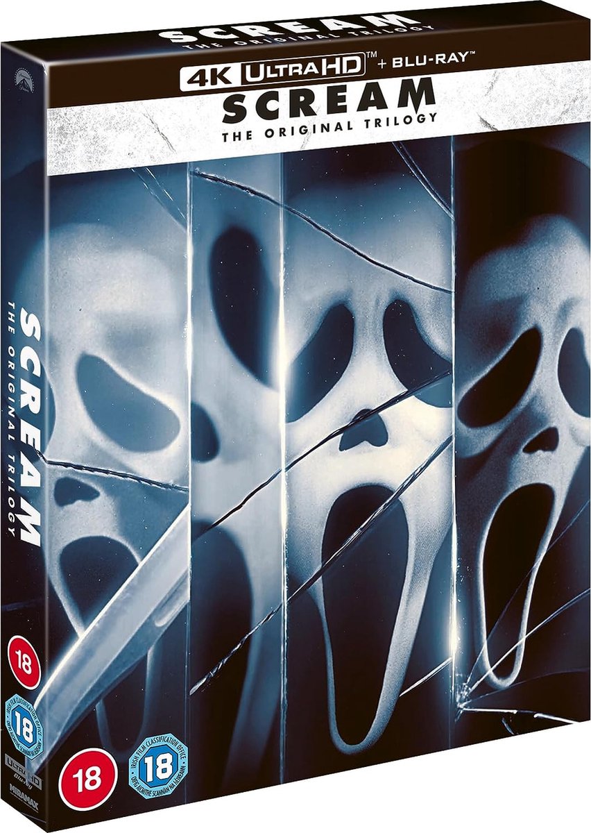 Scream the Original Trilogy - 4K UHD + blu-ray • 4K-UHD.nl