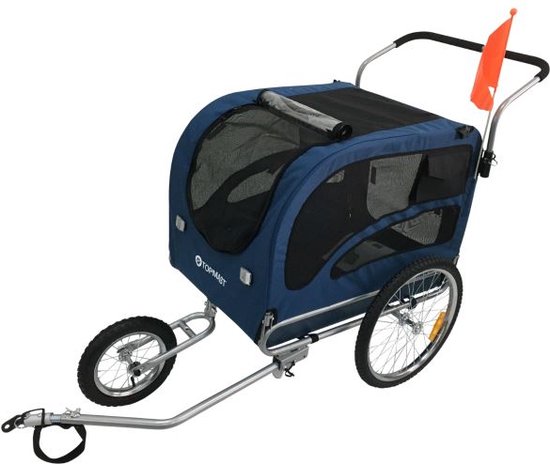 Hondenfietskar Starline Original XL - Blauw - Met Jogger Functie ...
