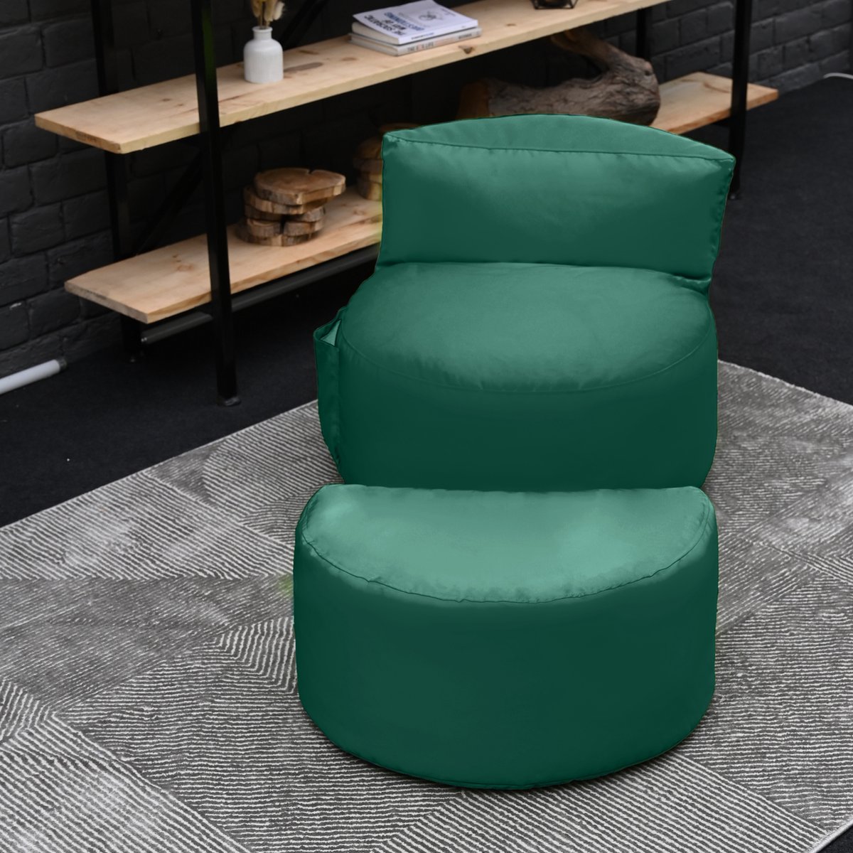 Pouf Loft 25 - Poufs Kinder avec repose-pieds - Pouf pour enfants ...