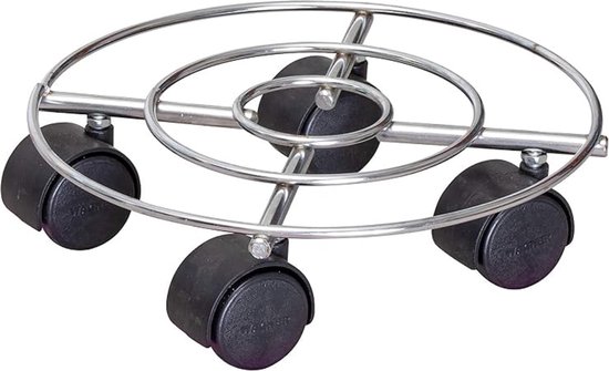 Plantenroller, bloemenroller / plantstand 23 x 6.5 cm | bol