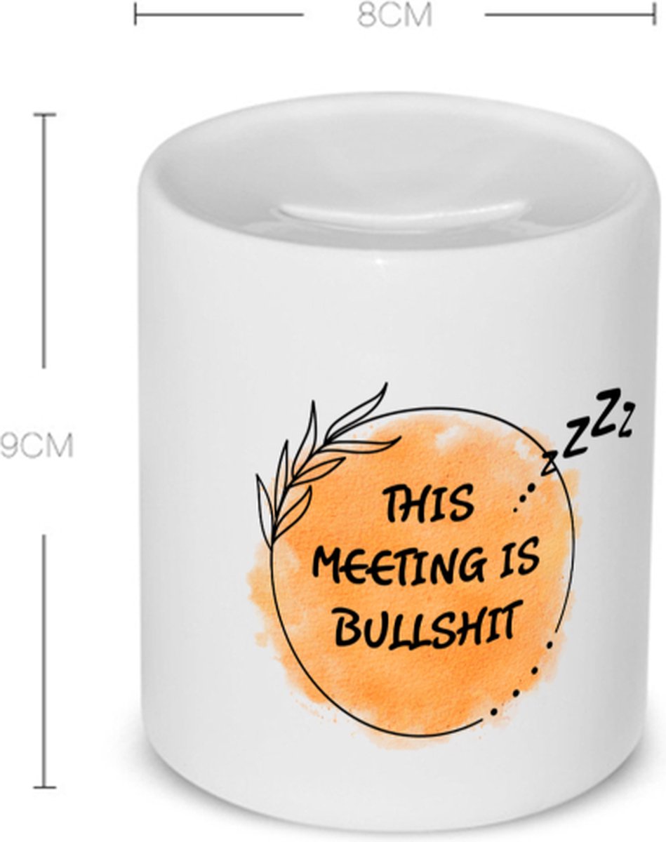 Akyol - collega cadeau Spaarpot - Collega - cadeau mok - collega kado ...