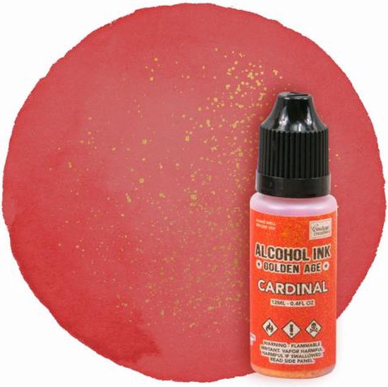 Alcohol Ink Golden Age Cardinal | bol