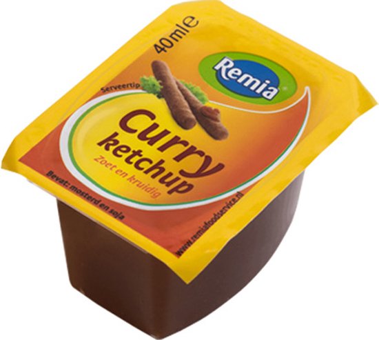 Remia - Curry Ketchup - Cups 54x 40ml | bol