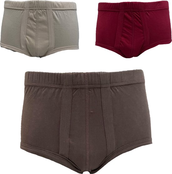 Embrator mannen Slips met gulp 3-stuks mix maat 4XL | bol