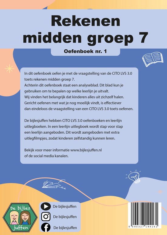 CITO Oefenboeken Voordeelset Rekenen & Begrijpend Lezen Midden Groep 7 - Maak je klaar... | bol