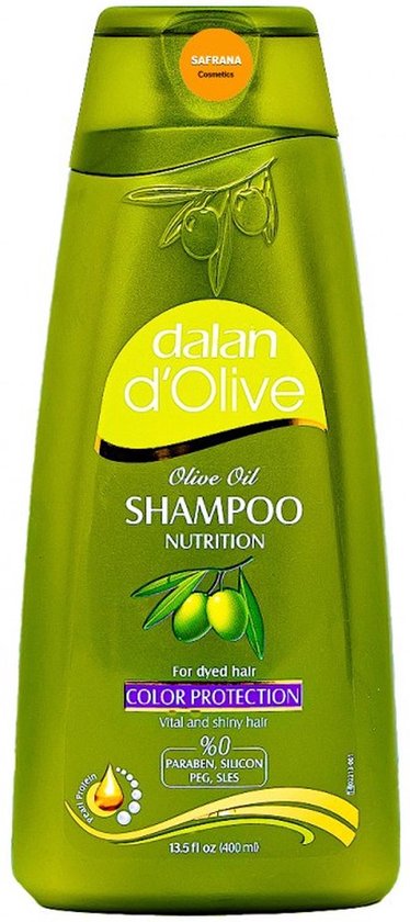 Dalan d'Olive Shampoo - Color Protection 400 ml - Voordeelverpakking 24 ...