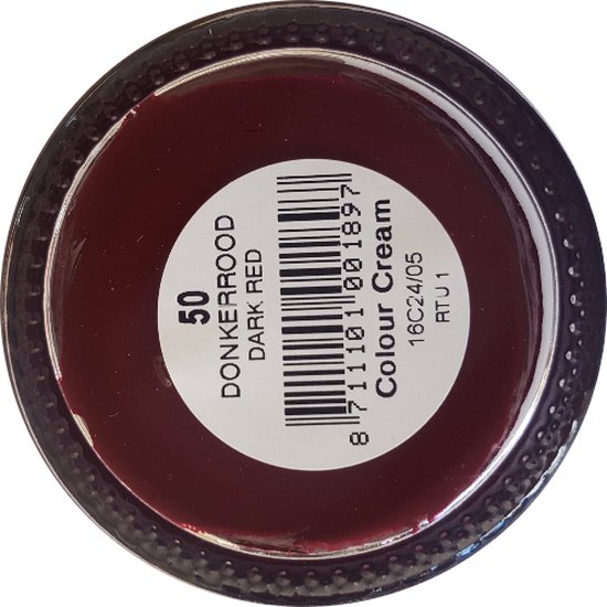 SL - Dekkende Kleurcreme - Donker Rood - (Schoensmeer - Schoenpoets) | bol