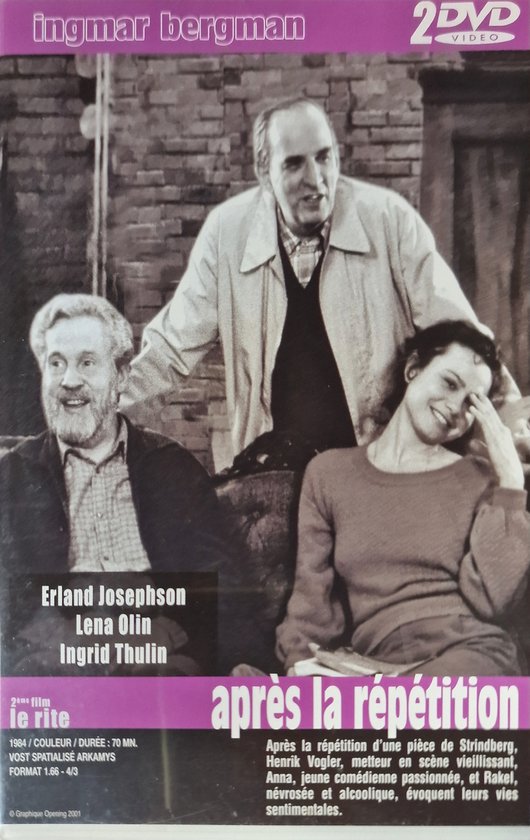 Apres La Repetition/Le Rite/By Ingmar Bergman (Dvd), Ingrid Thulin ...