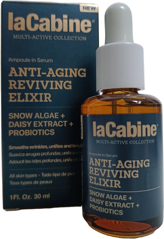 La Cabine Anti Aging Reviving Elixir Serum 30 Ml | bol