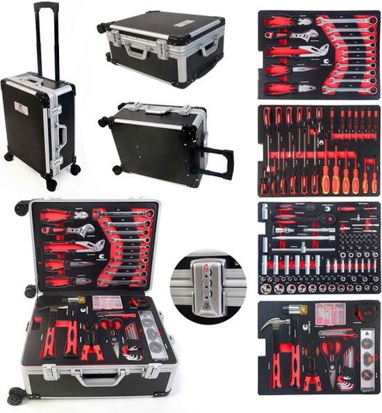 Maxx Gereedschapskoffer - Gereedschapset 238-delig - Gereedschapskist - all-in-one-... | bol.com