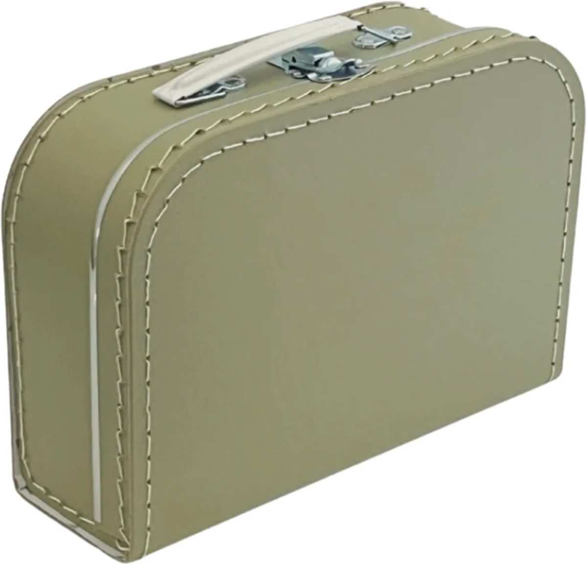 Kinderkoffer Saliegroen 35 cm - Logeerkoffer - Kartonnen koffer ...
