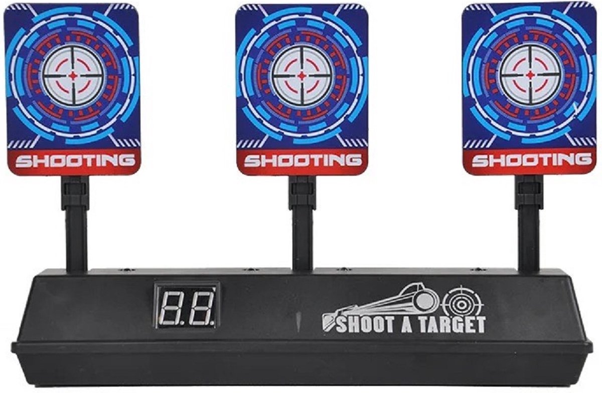 Purepeak Schietschijf Geschikt voor Nerf Gun Pistolen & Gel Blaster ...