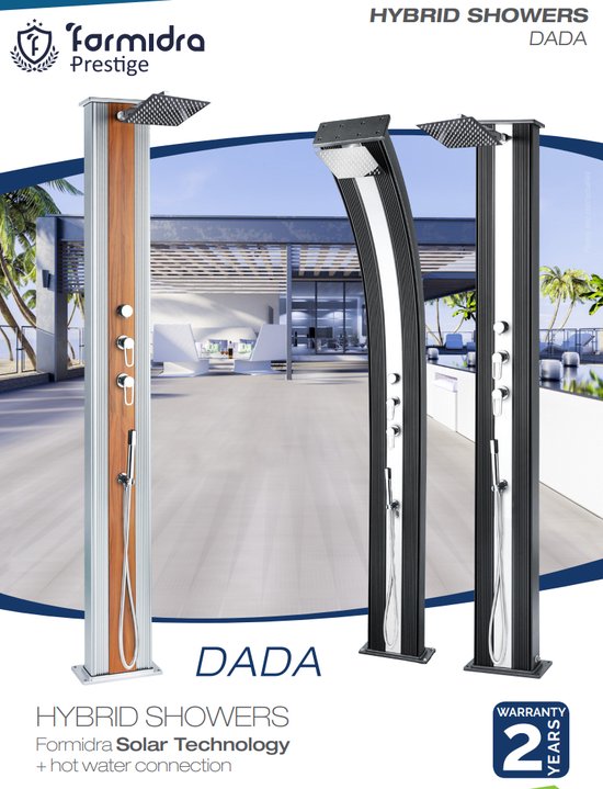 Formidra Buitendouche Dada Curve Anthracite | bol