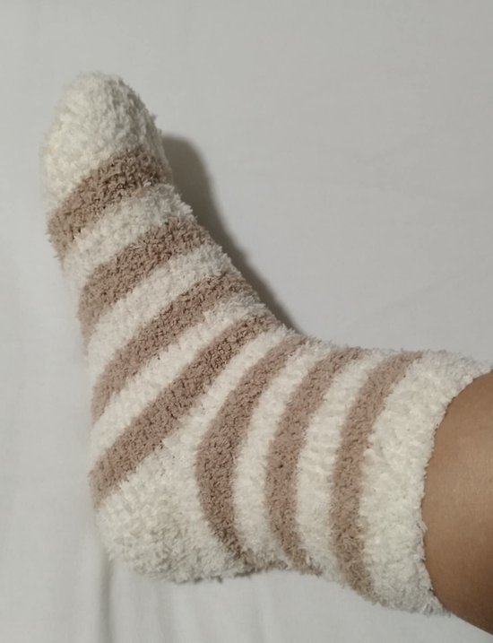 Fluffy sokken -Dames - Warme sokken maat 35 t/m 40- Winter Huissokken ...