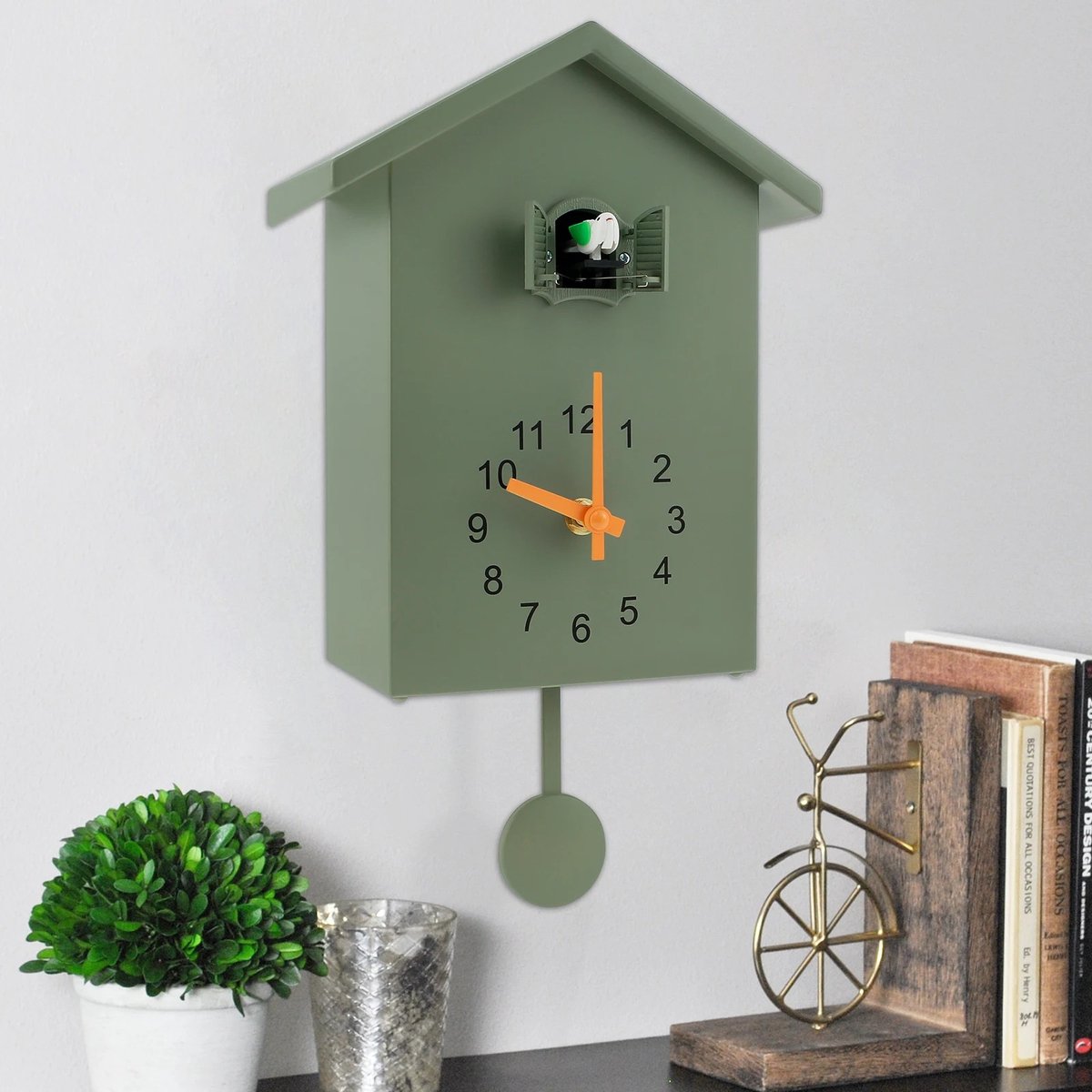 Beroli - Minimalistische Koekoeksklok - Modern - Koekoek - Cuckoo Clock ...