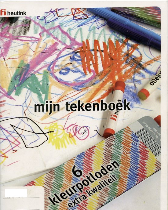 teken schrift heutink mijn tekenboek 5x | bol