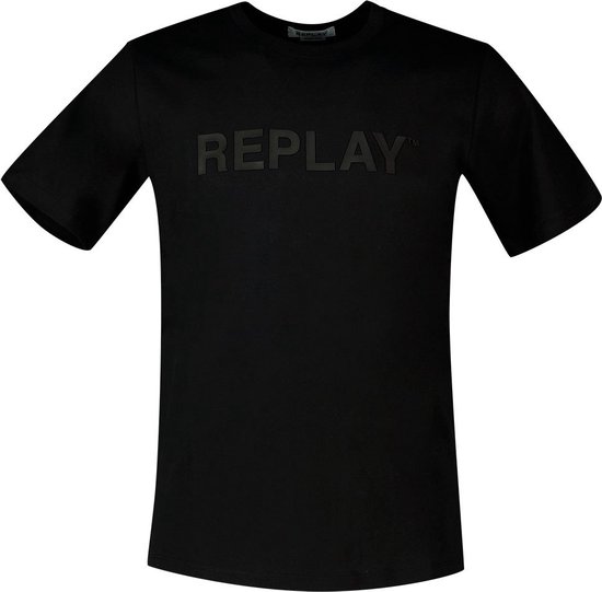Replay M6462 .000.23188p T-shirt Met Korte Mouwen Zwart M Man | bol