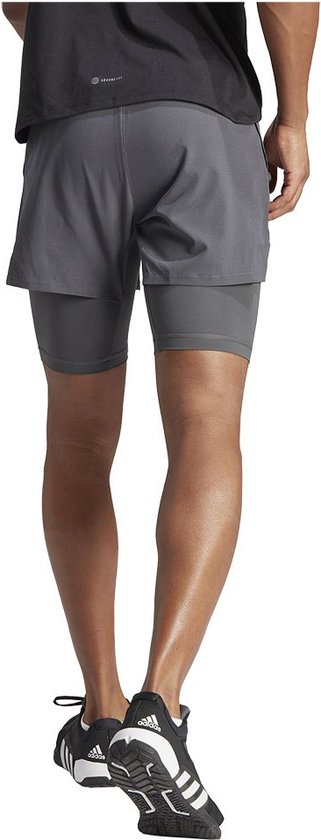 adidas Performance HEAT.RDY HIIT Elevated Training 2-in-1 Short - Heren ...
