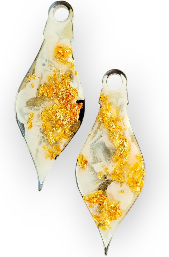 Resin Art JR: Unieke hoogwaardige kwaliteit epoxy kersthangers ...