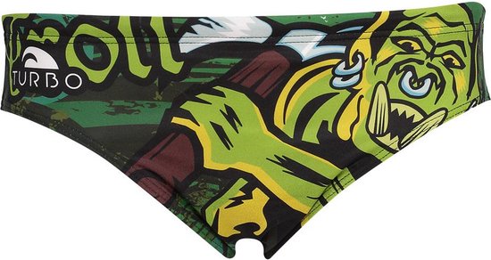 Turbo Troll Zwemslip Groen L Man | bol