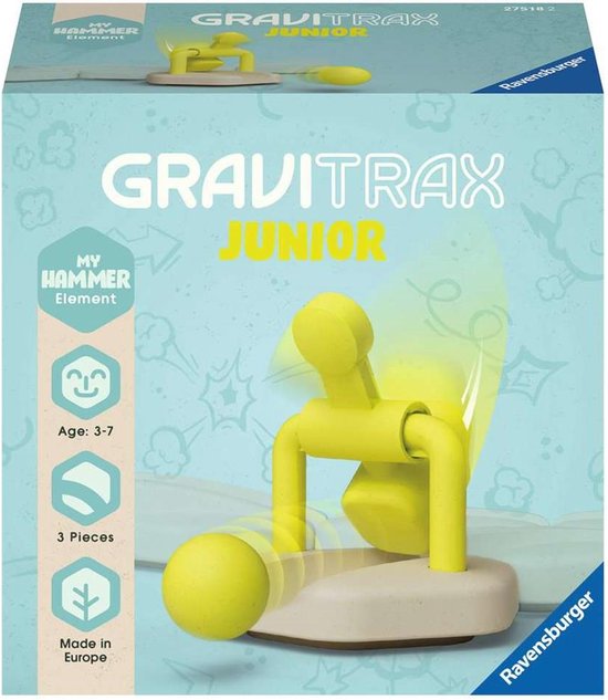 GraviTrax Junior Element My Hammer - Knikkerbaan - Uitbreiding | bol