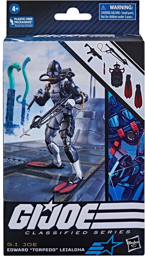 G.I. Joe - Classified Series 15 cm Edward "Torpedo" Leialoha Action ...