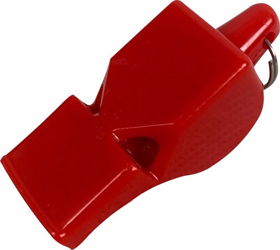 Scheidsrechtersfluit Rood - Tacticcoach | bol