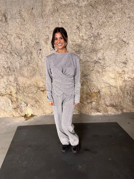 Glitter zilver pak. Dames | bol