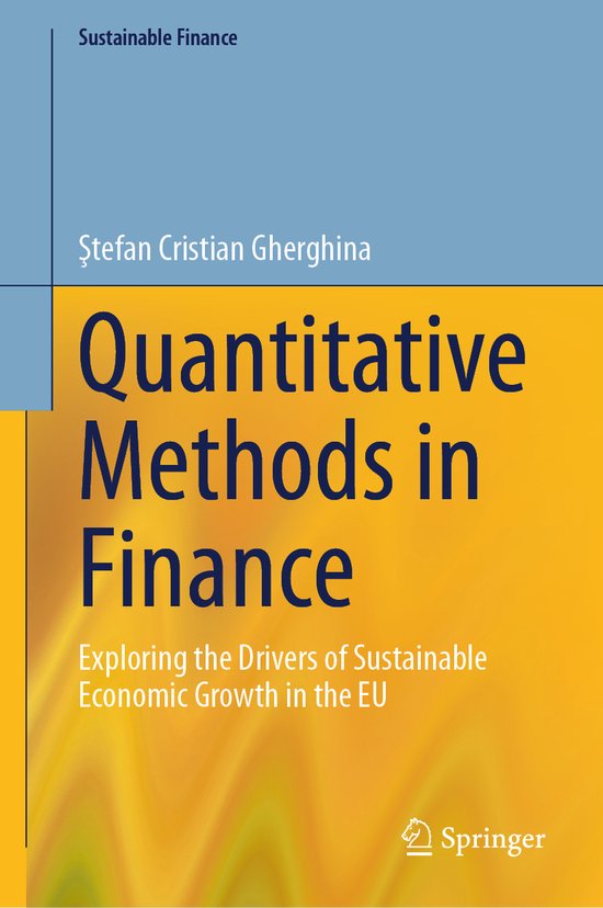 Sustainable Finance- Quantitative Methods in Finance | 9783031438639 | Stefan Cristian... | bol