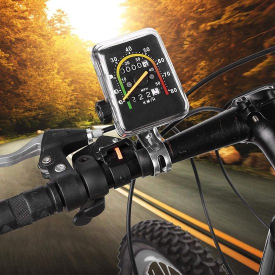 SOCKSTON- Speedometer - Retro mechanische snelheidsmeter met kabel ...