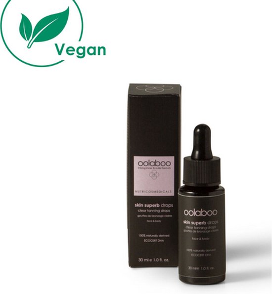 skin superb clear tanning drops 30 ml | bol
