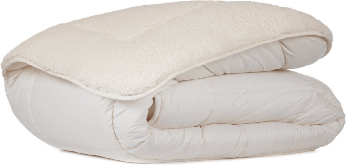 Zelesta® Teddybed Creme 240x200 - Teddy Dekbedovertrek - Fluffy ...